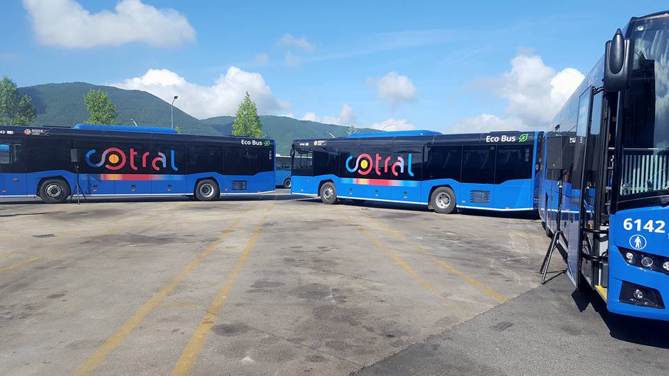 FIUGGI - 5 nuovi autobus Cotral consegnati stamattina - Il Giornale ...