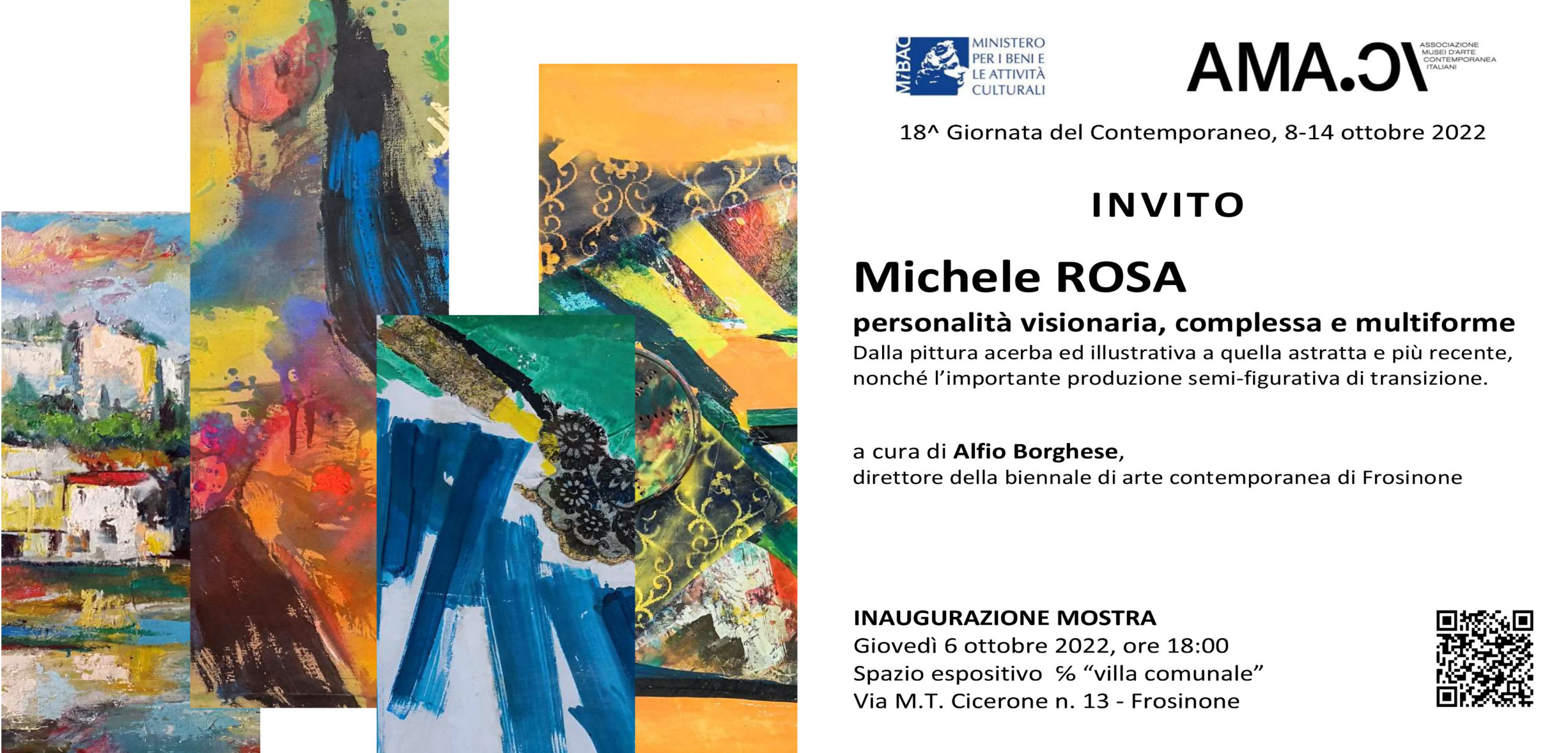 SORA - Arte, Michele Rosa espone a Frosinone - Il Giornale Nuovo.it