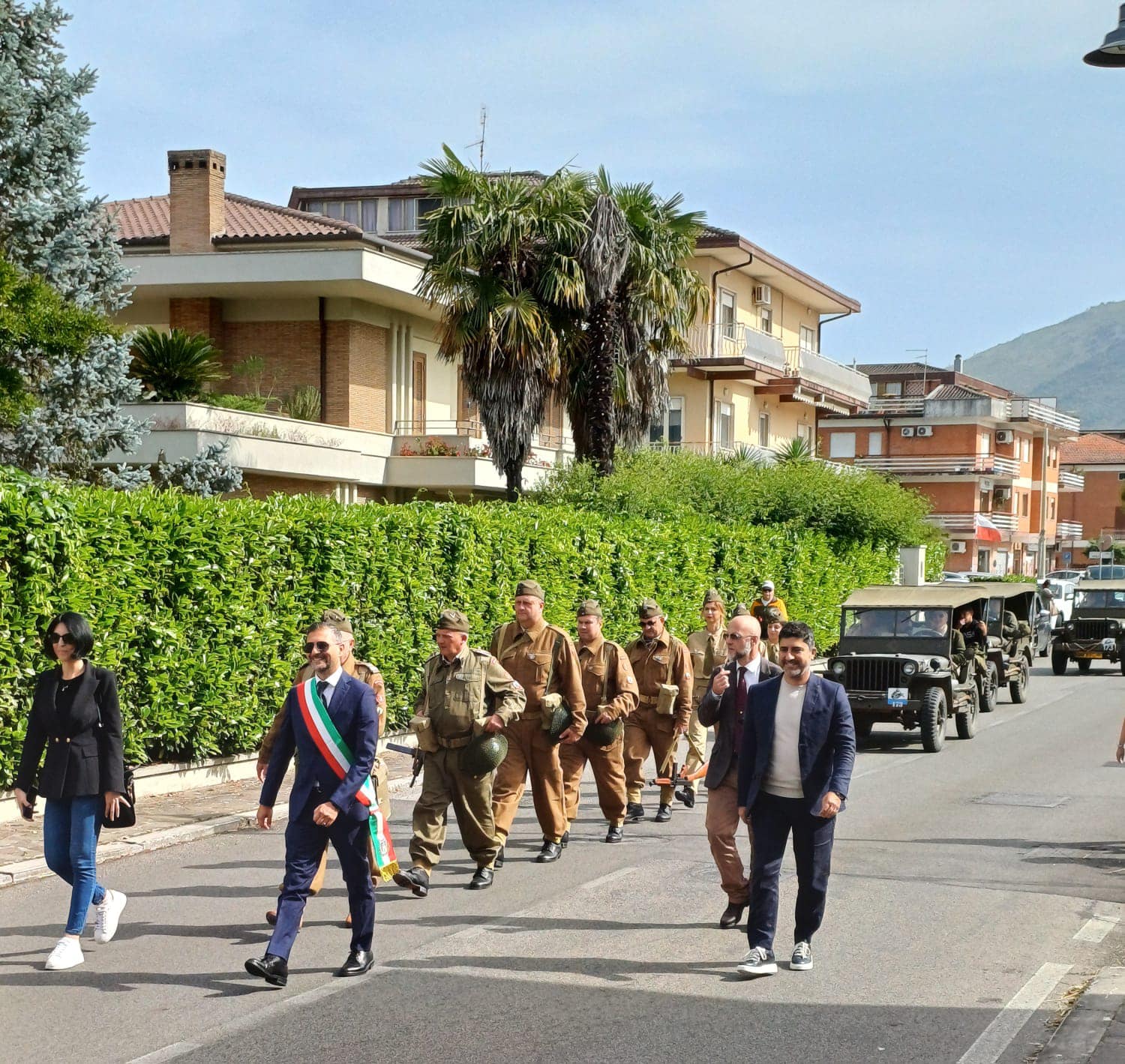 ROCCASECCA - Celebrazioni Liberazione, sfila la Parata della Memoria ...